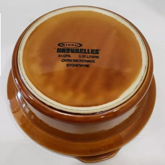 Rival | Kitchen | Rival Naturelles 35 Qt Stoneware Crock | Poshmark